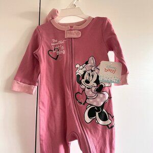 Disney | Matching Sets | New Disney Baby Minnie Mouse Sleeper Set In ...